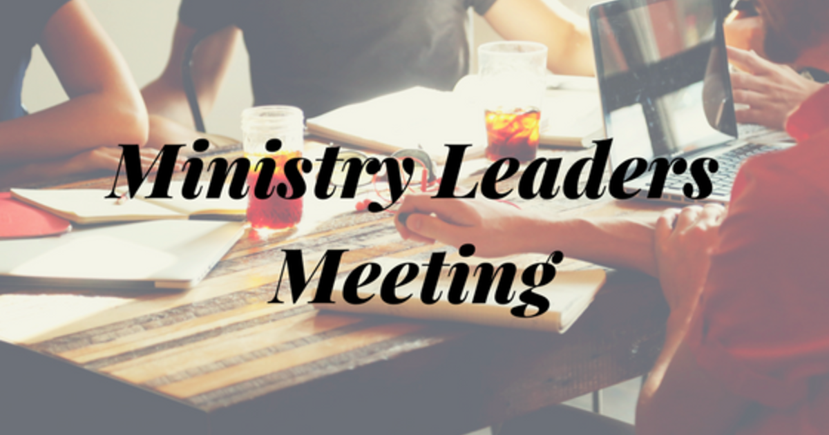 Mandatory Leaders Meeting for All Ministries | St. Michael Catholic Church Mandatory Leaders Meeting for All Ministries | St. Michael Catholic Church
